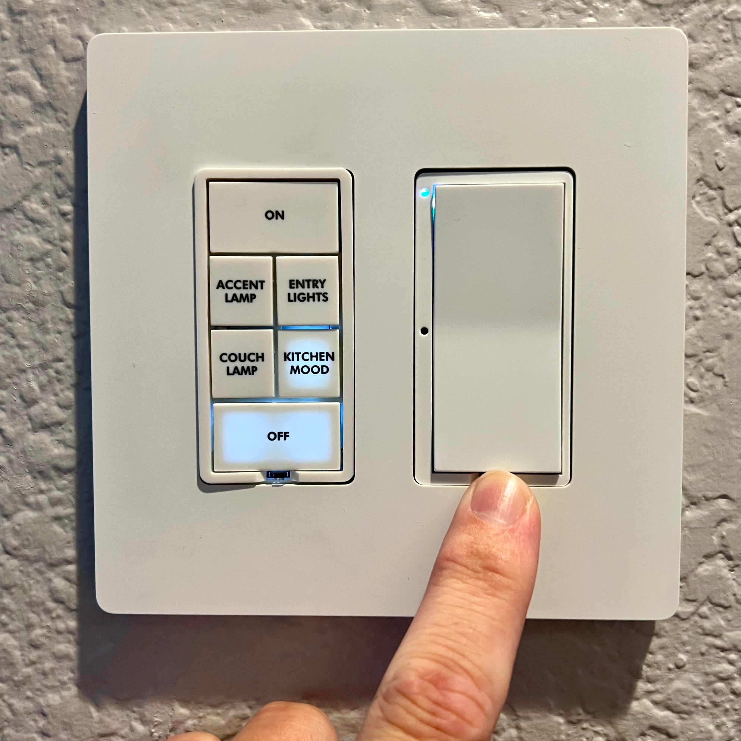 Home Hub On Off Switch | Integrated Wall Light Control